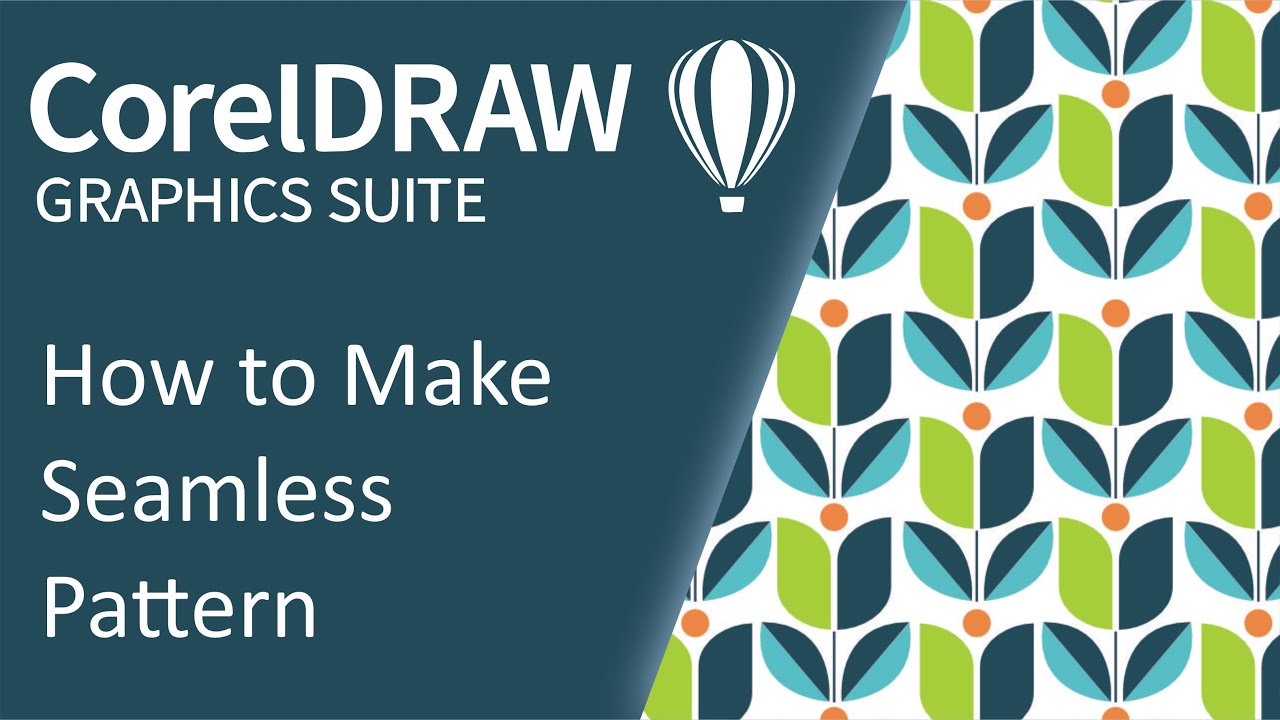 How To Create Seamless Background Pattern In Coreldraw Coreldraw 3200