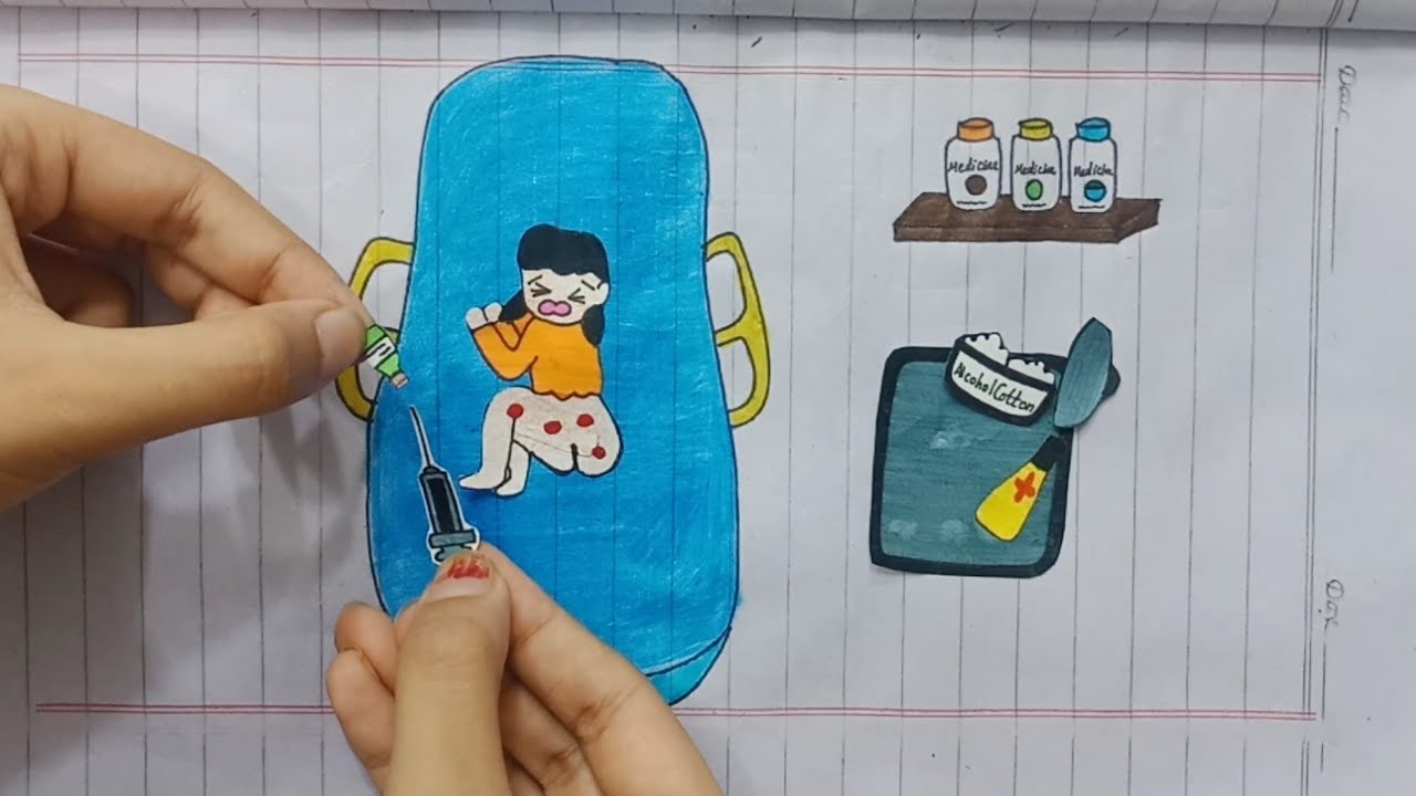 [💸Paper diy💸] POP THE PIMPLES 💉 Baby Girl Care Tips / Clayo Kraft - YouTube