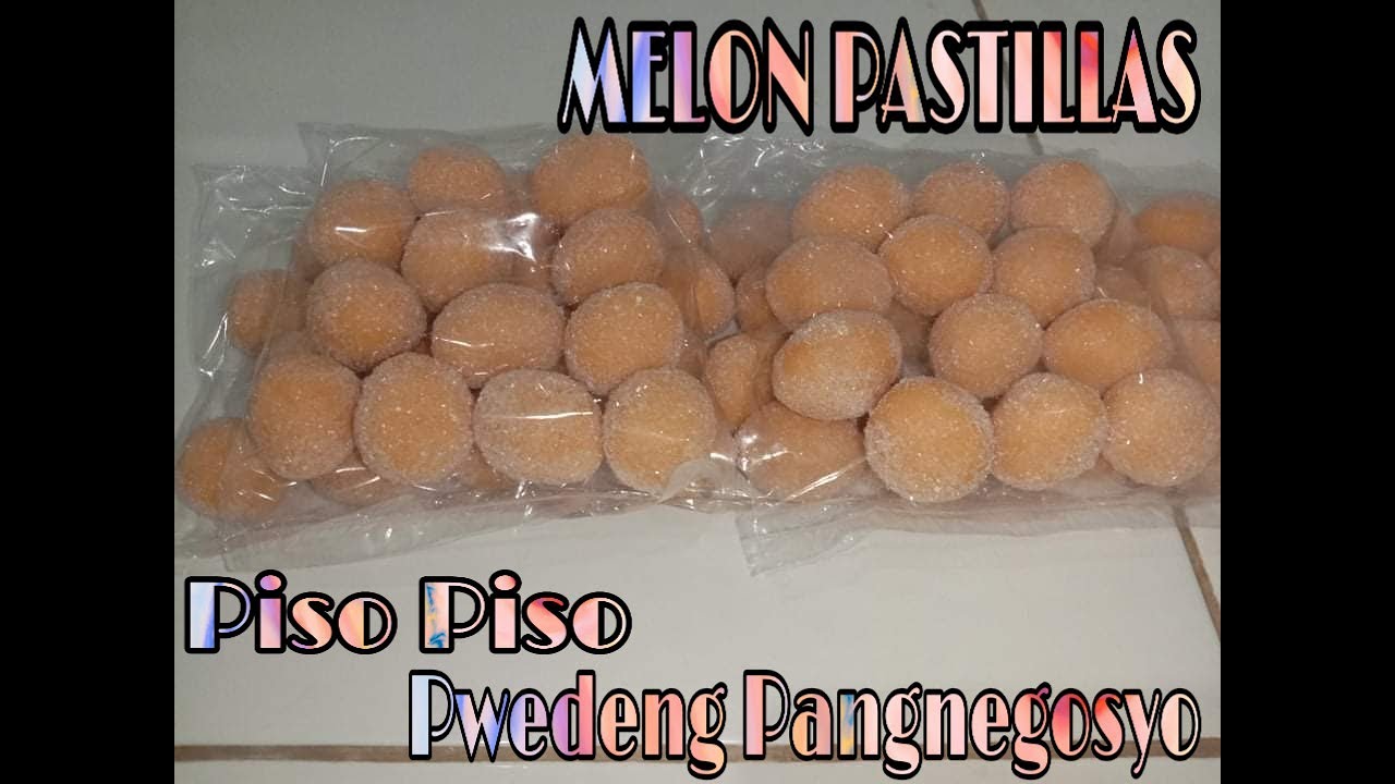 Melon Pastillas || Pinoy Sweet or Candy || Business Ideas - YouTube