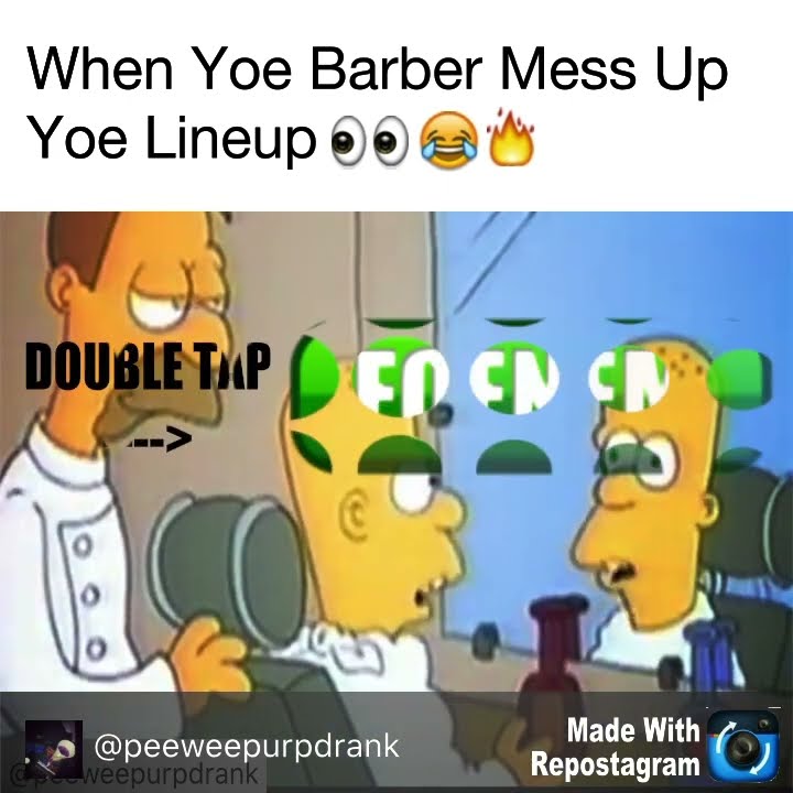 When Yoe Barber Mess Up Yoe Lineup👀😂🔥 - YouTube