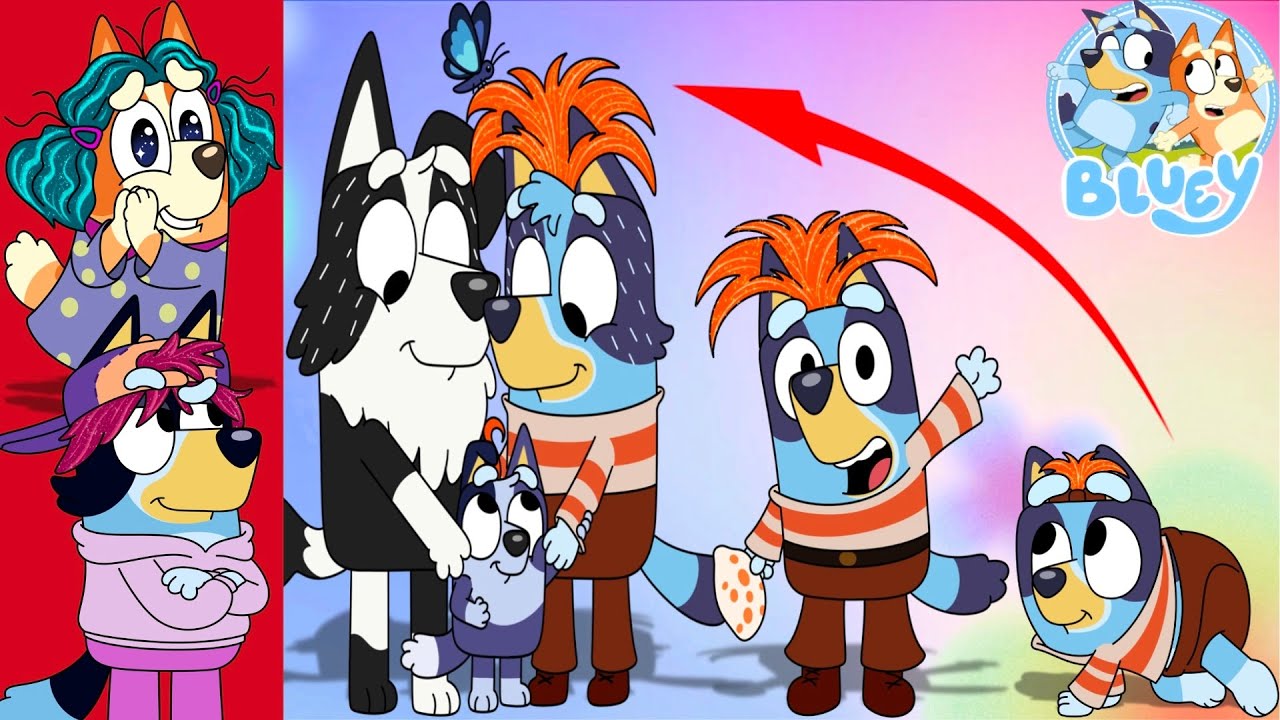 Bluey Special Growing Up Compilation | Color WOW - YouTube