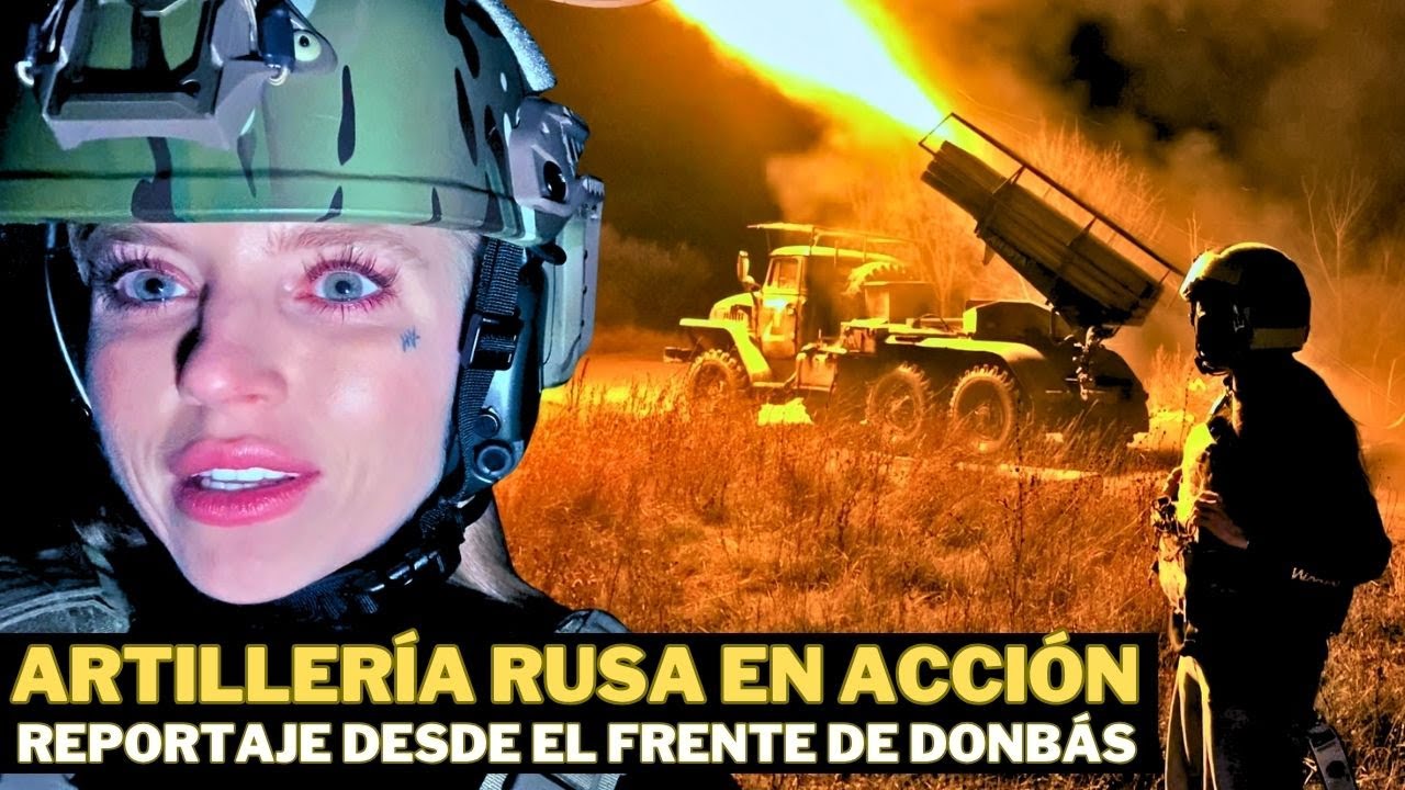 ARTILLERÍA RUSA EN ACCIÓN: sistema GRAD - la clave de la OFENSIVA RUSA | desde el FRENTE DE ...