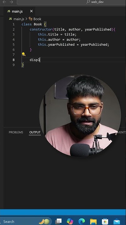Class And Object In Javascript 🔥javascriptframework Javascriptdeveloper Youtube