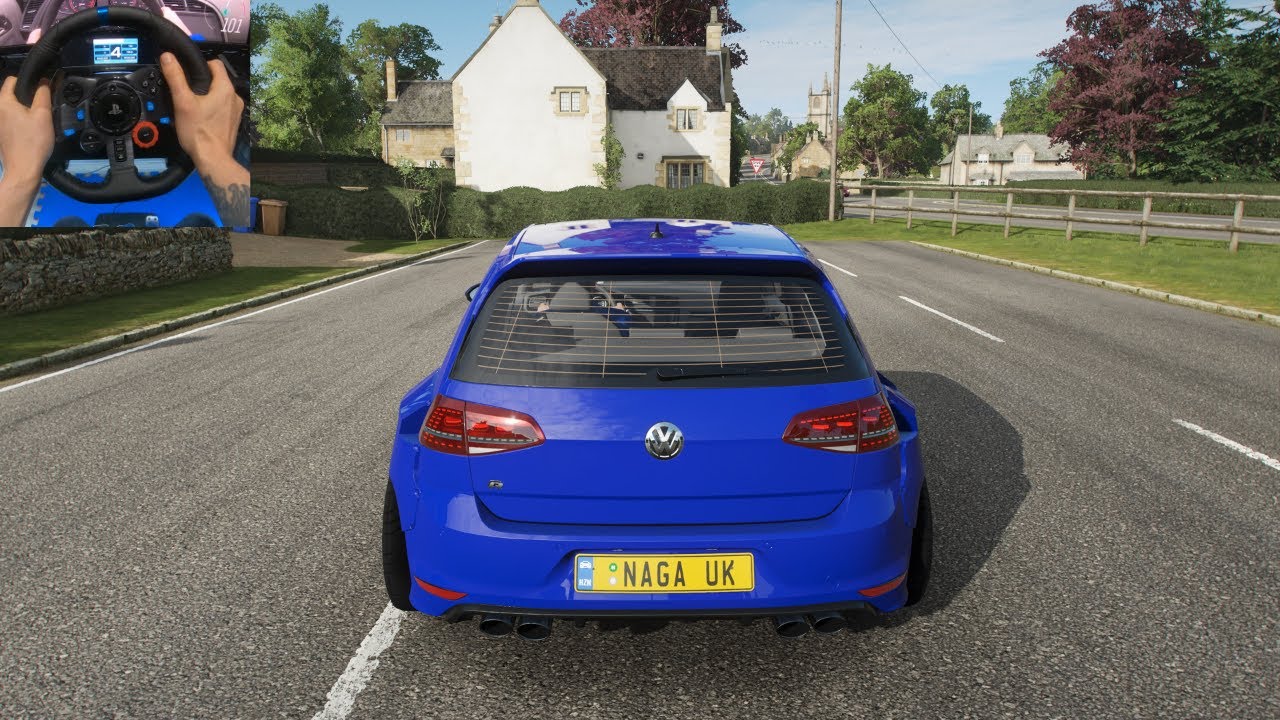 440 BHP MARK 8 GOLF -R | LOGITECH G29 | 4K ULTRA - YouTube