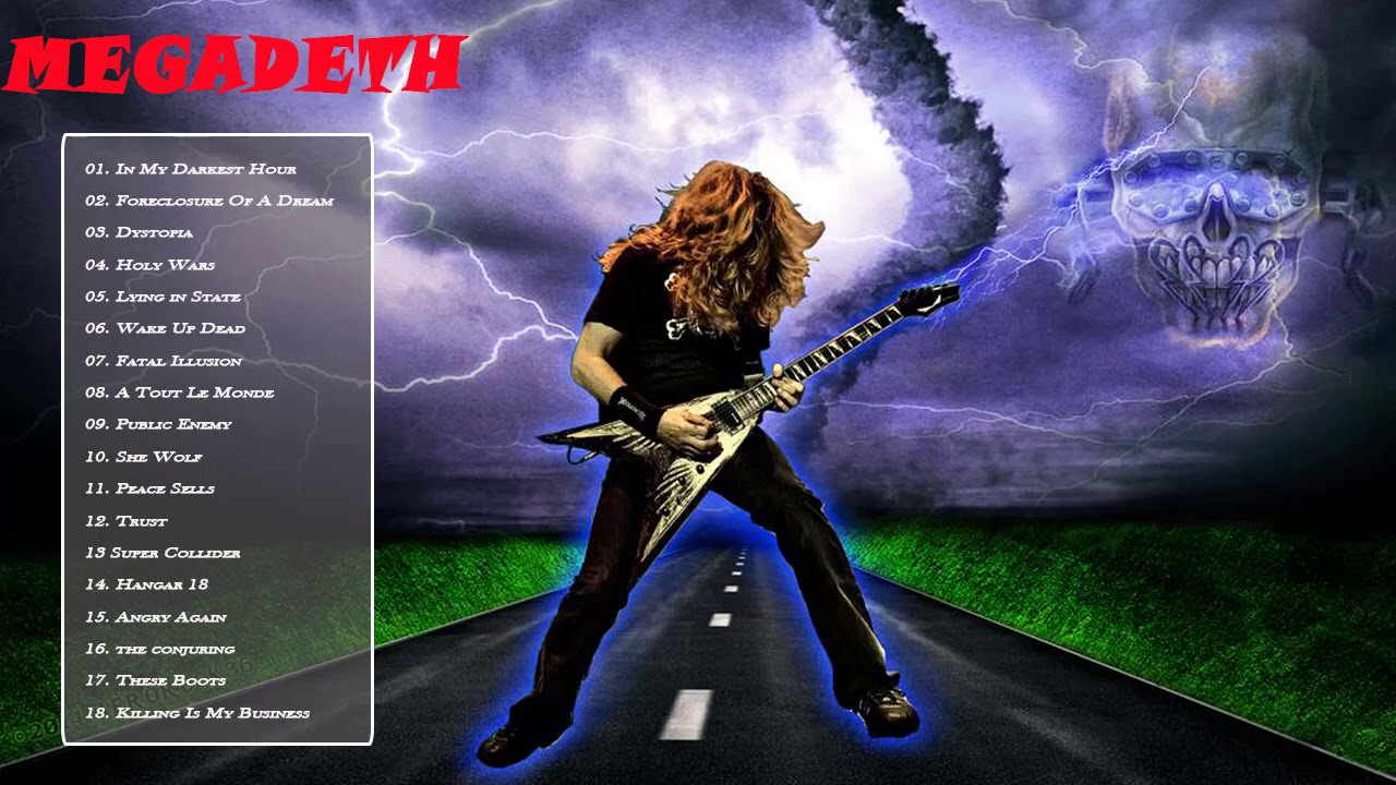 Megadeth Greatest Hits //Megadeth Best Songs // The Best Of 2020 - YouTube