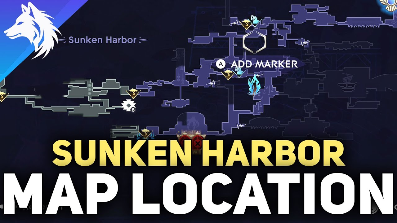 How To Find The Sunken Harbor Map - Prince of Persia The Lost Crown ...
