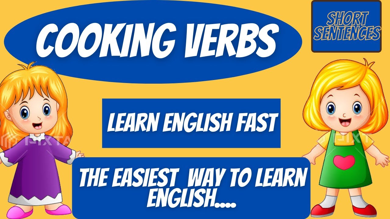 Basic Cooking Verbs for beginners || Learn English Conversation ...