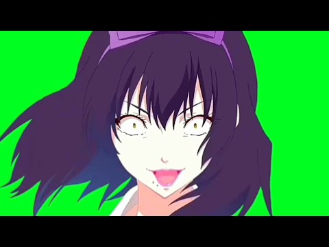 Anime Green Screen: Kakegurui Twin - Midari Ikishima - YouTube
