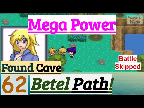 Pokemon Mega Power Part 62 Betel Path! PokeFan Found Cave | GBA Rom ...