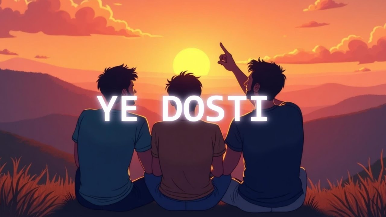 PNJ: YE DOSTI Lyrical | Friendship Song | 2025 New Song - YouTube