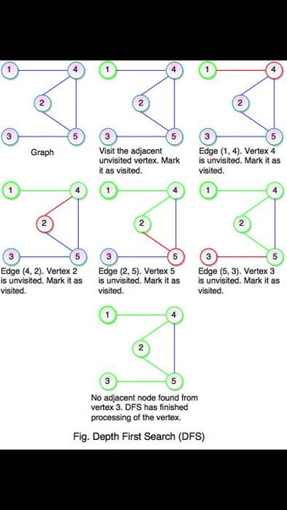 DFS Graph #coding #dsa #datastructures #logic #trending #algorithm #programming #shorts # ...