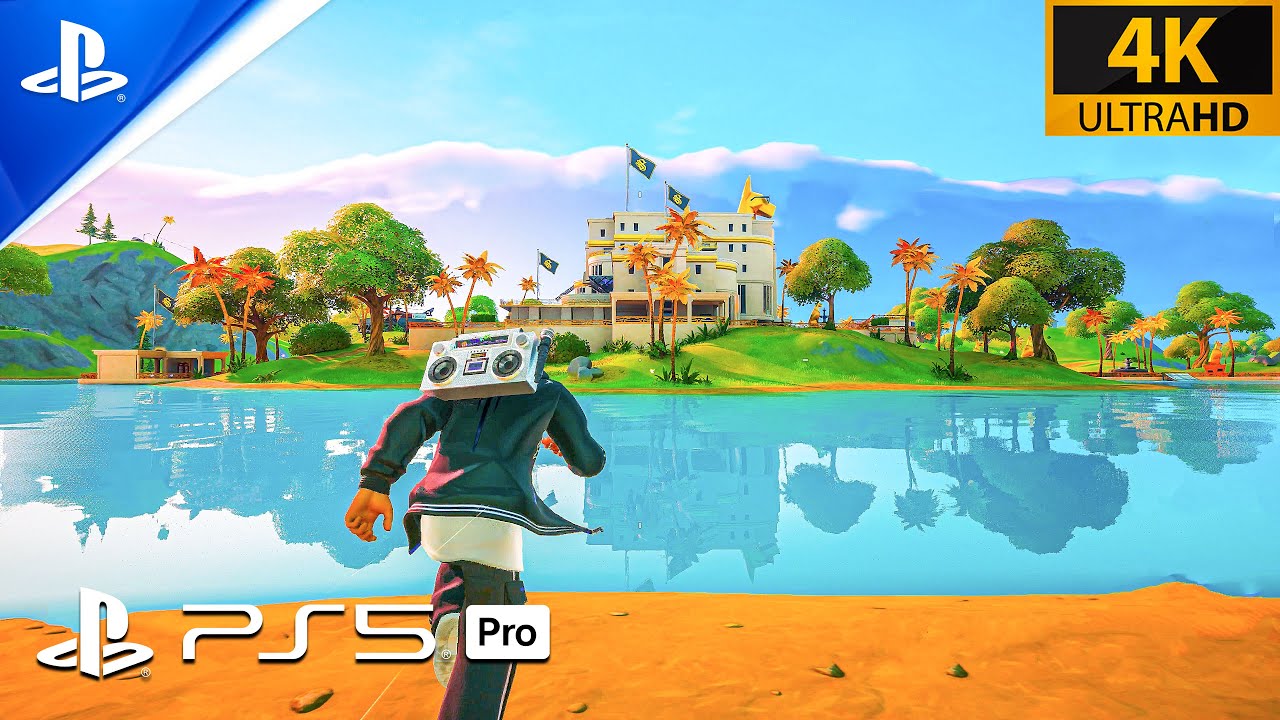 (PS5 PRO) FORTNITE LOOKS ABSOLUTELY INSANE on PS5 PRO Ray Tracing ...