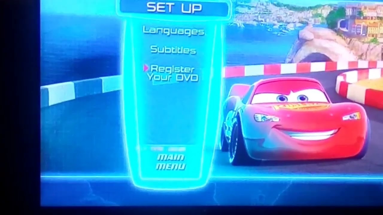 cars 2 DVD menu - YouTube