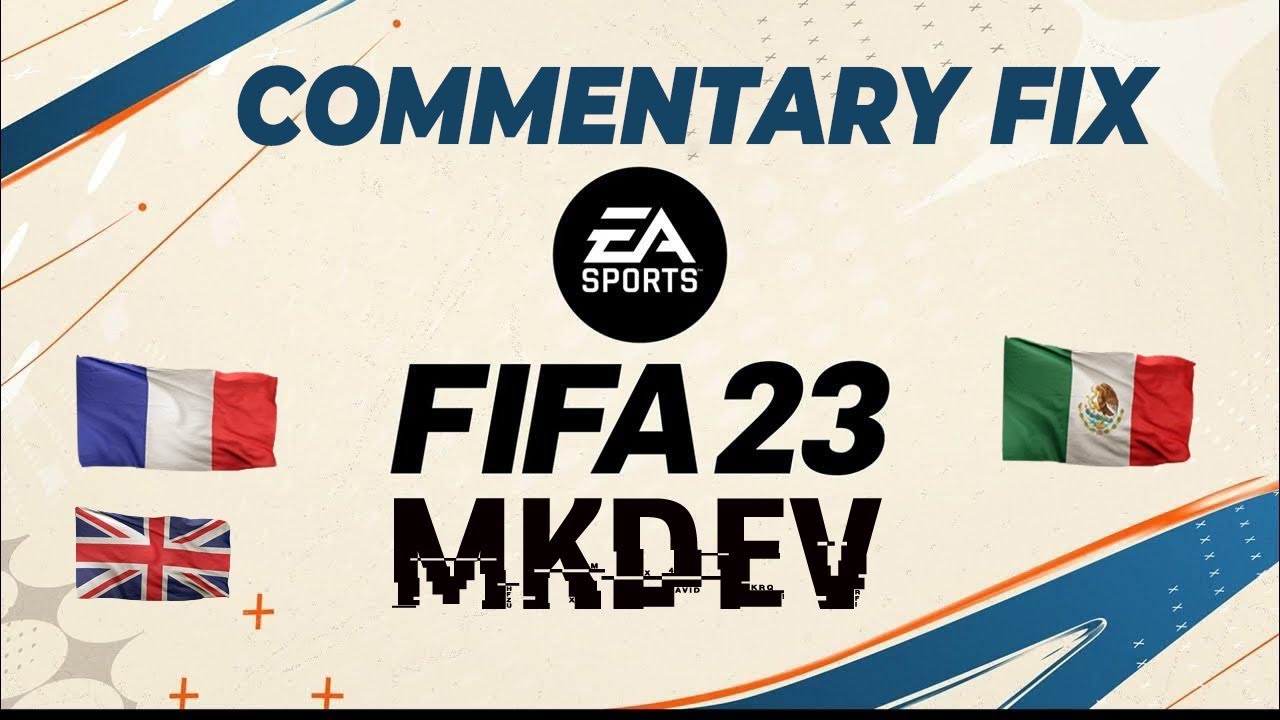 FIFA 23 Change Commentary language | FIFA 23 Commentary Fix | FIFA 23 mkdev #fifa23 #sally4d ...