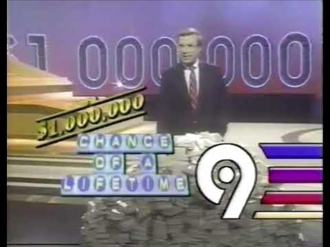 The $1,000,000 Chance of a Lifetime promos 1986 - YouTube