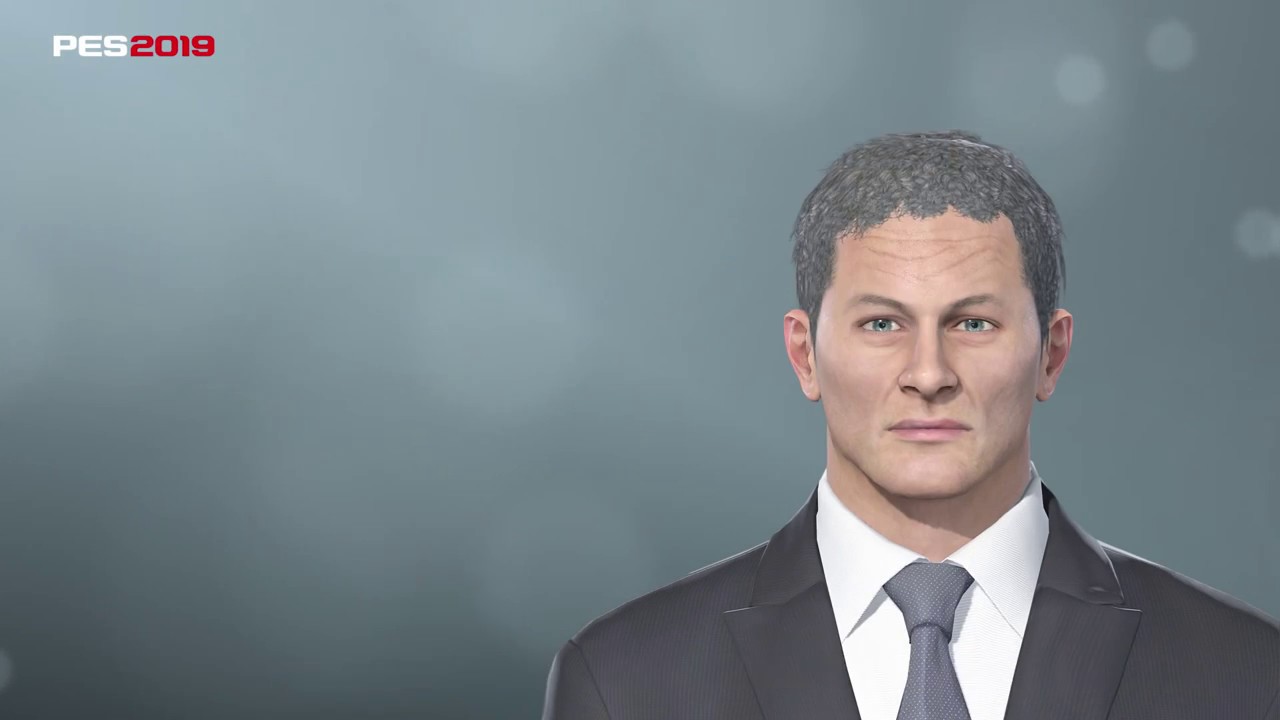 Solskjaer PES 2019 face build coach version - YouTube