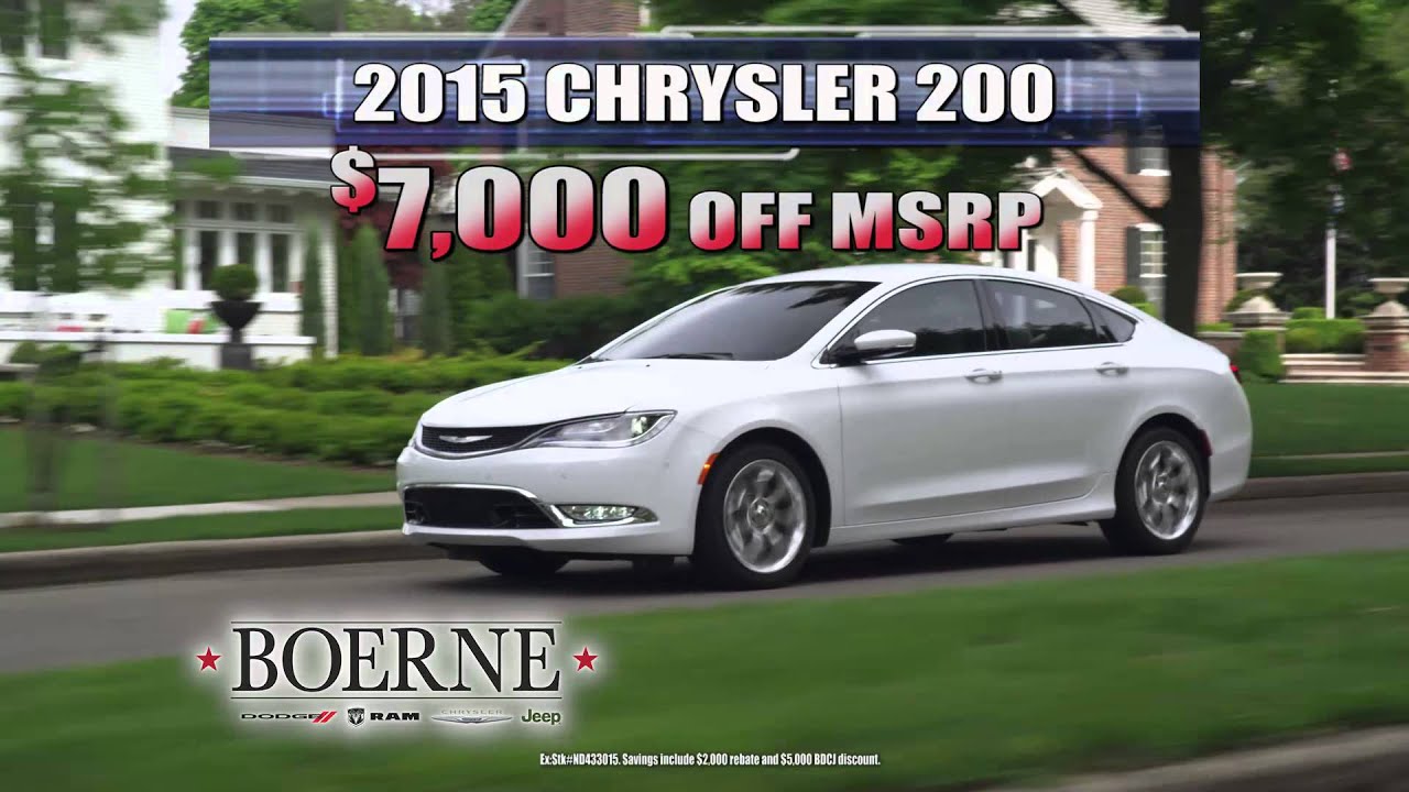 2015 January Boerne Dodge, Chrysler, Jeep 30 - YouTube