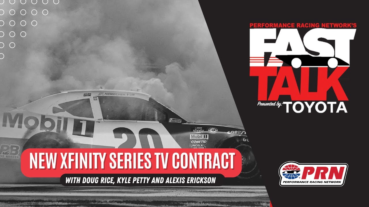 NASCAR on The CW? New Xfinity Series TV contract! Fast Talk - YouTube