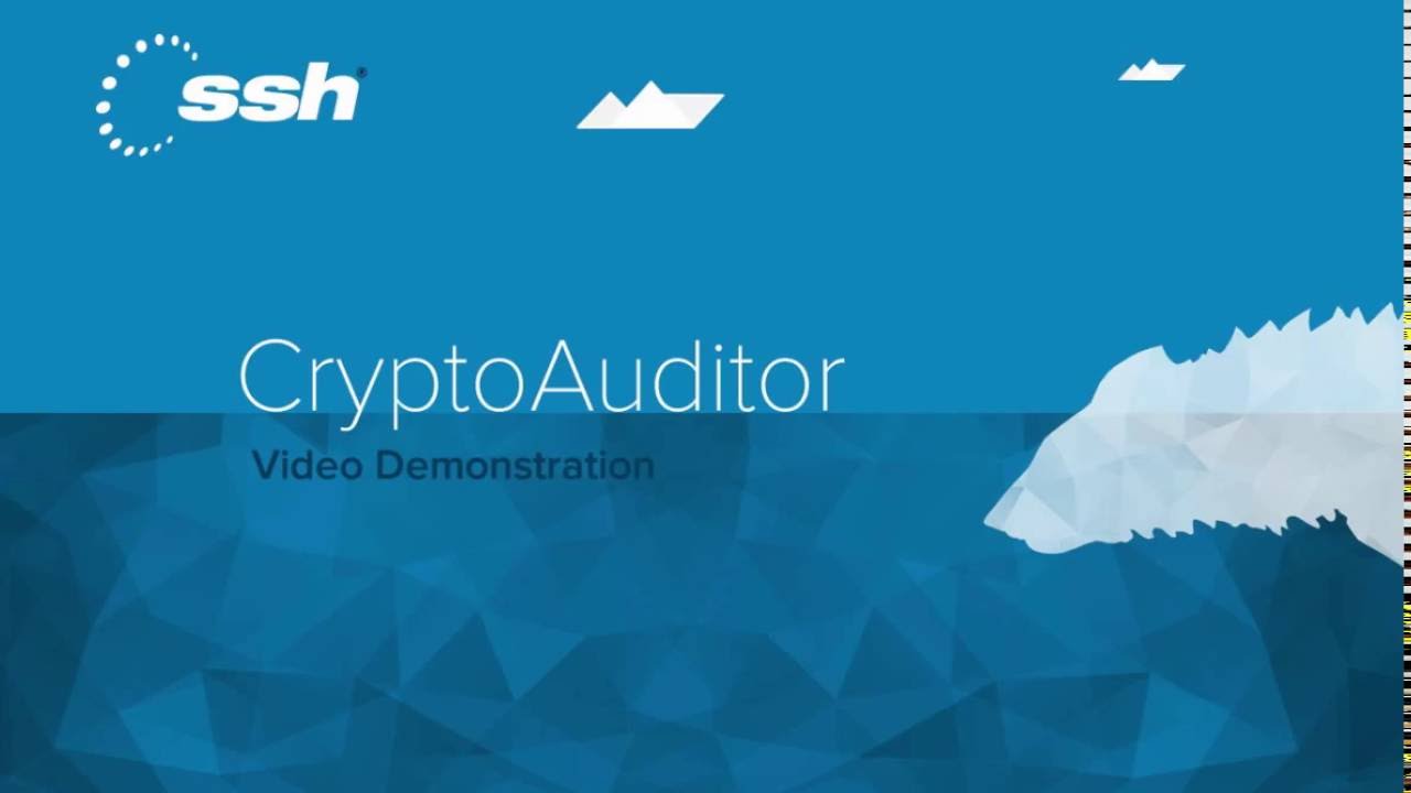 CryptoAuditor Video Demonstration - YouTube