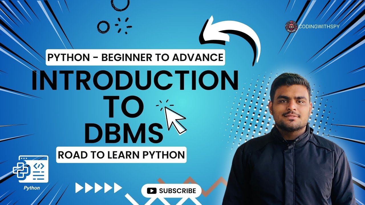 Introduction To Dbms Python Beginner To Advance Codingwithspy 8566