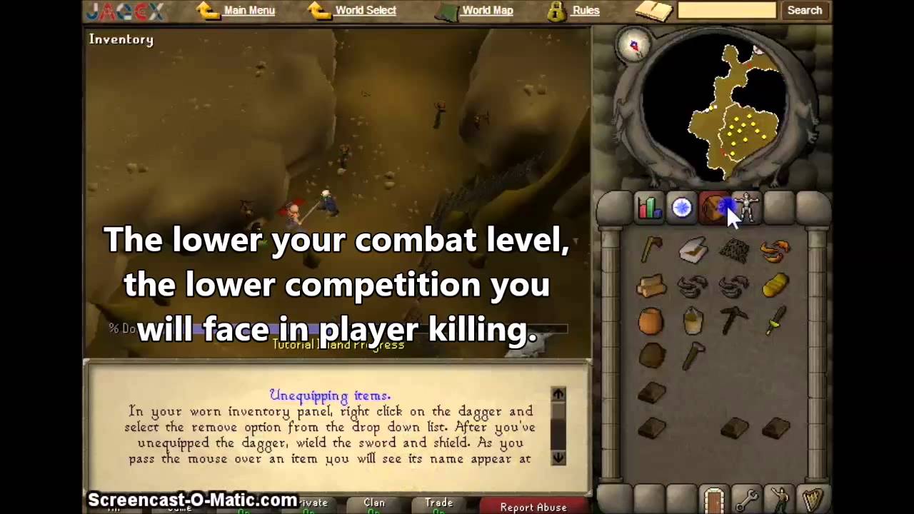 Runescape 2007 Tank Adventure Guide: Tutorial Island - YouTube