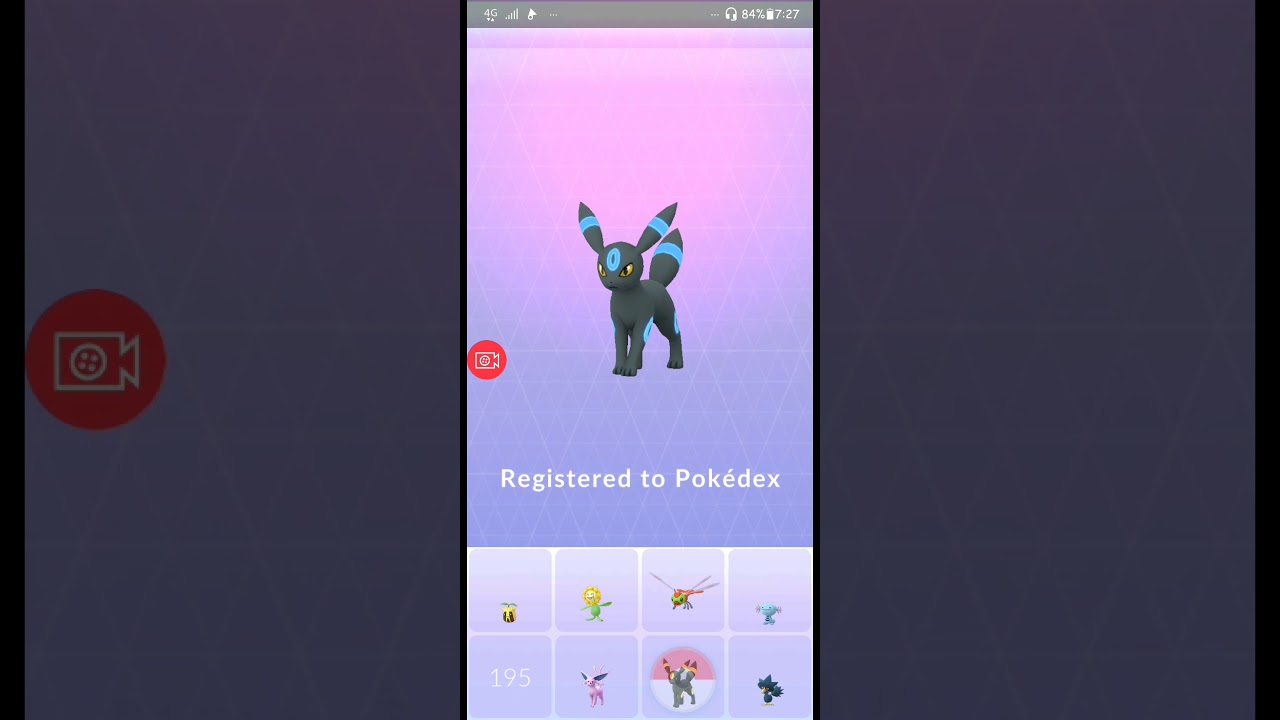 Evolution of Shiny Eevee to Umbreon using Tamao name in Pokemon go ...