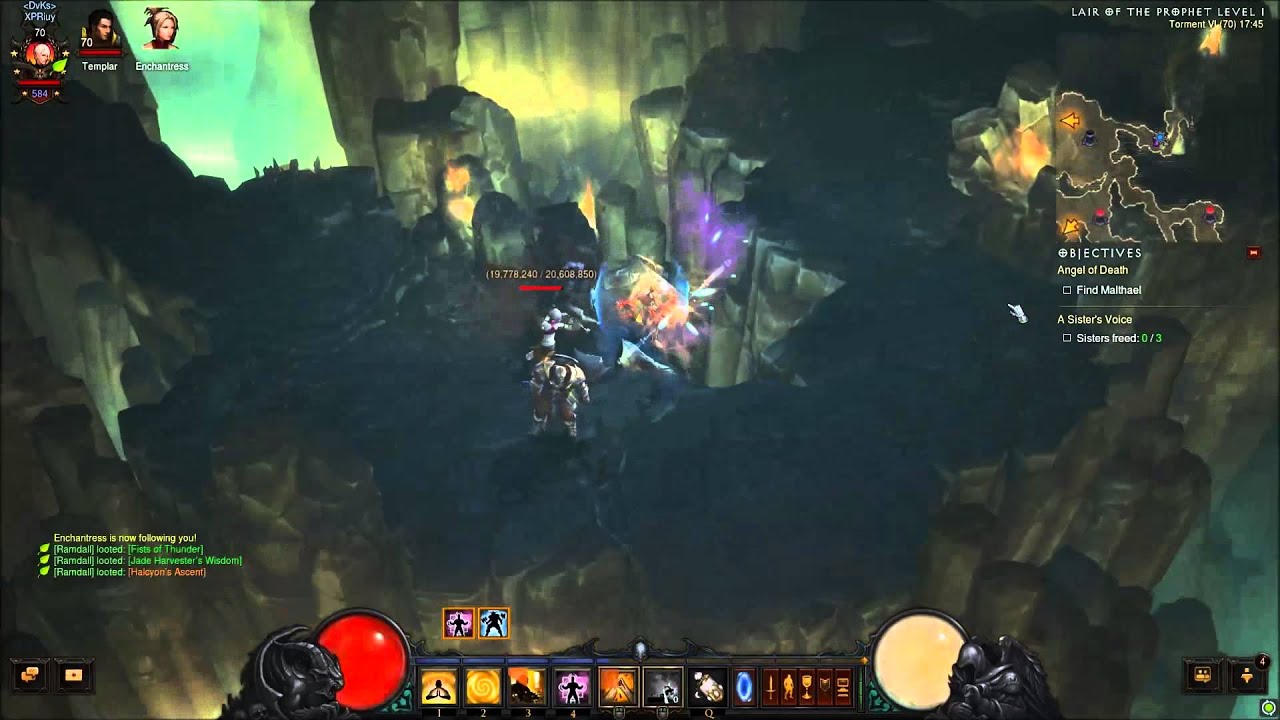 [Diablo 3] Act5 FAST and EASY XP-Pool Farming SC2 SC - YouTube