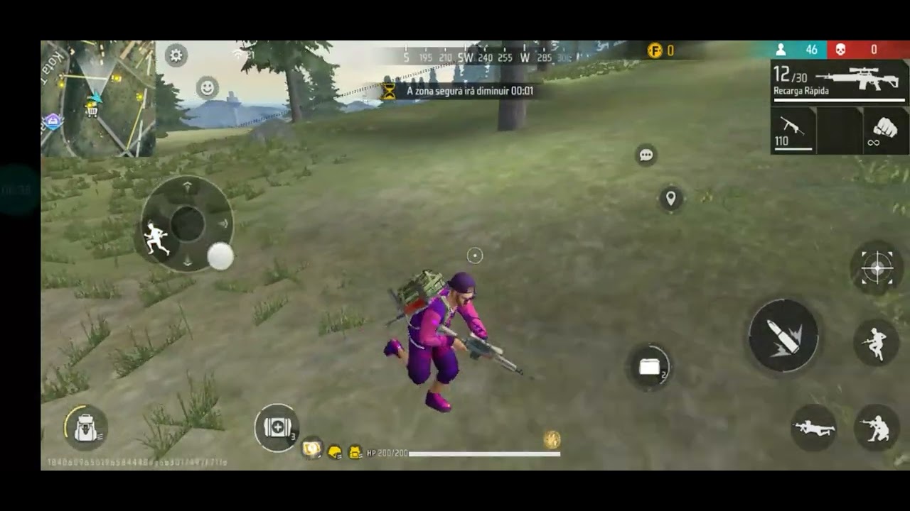 jogando free fire (tutorial) pt01 - YouTube