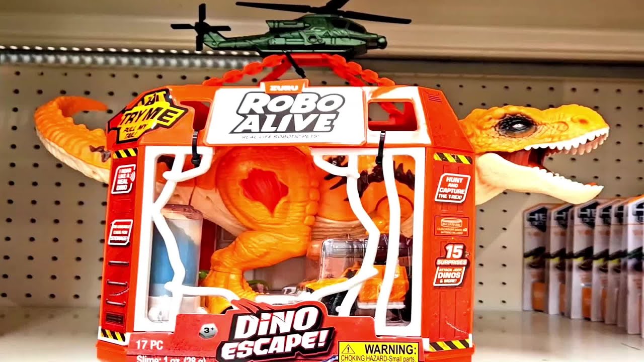 ZURU ROBO ALIVE DINO ESCAPE REAL- LIFE ROBOTIC PETS Shop with us at ...