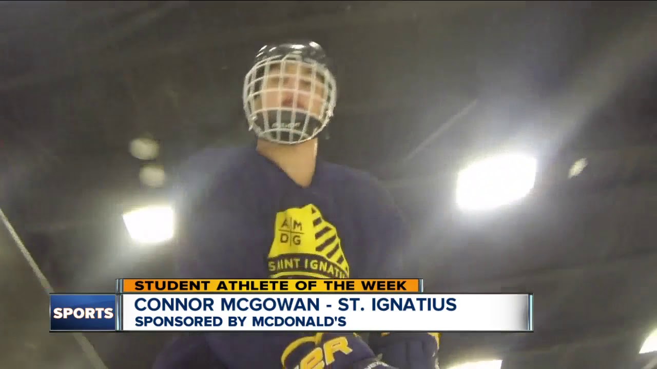 Student Athlete of the Week: Connor McGowan - YouTube