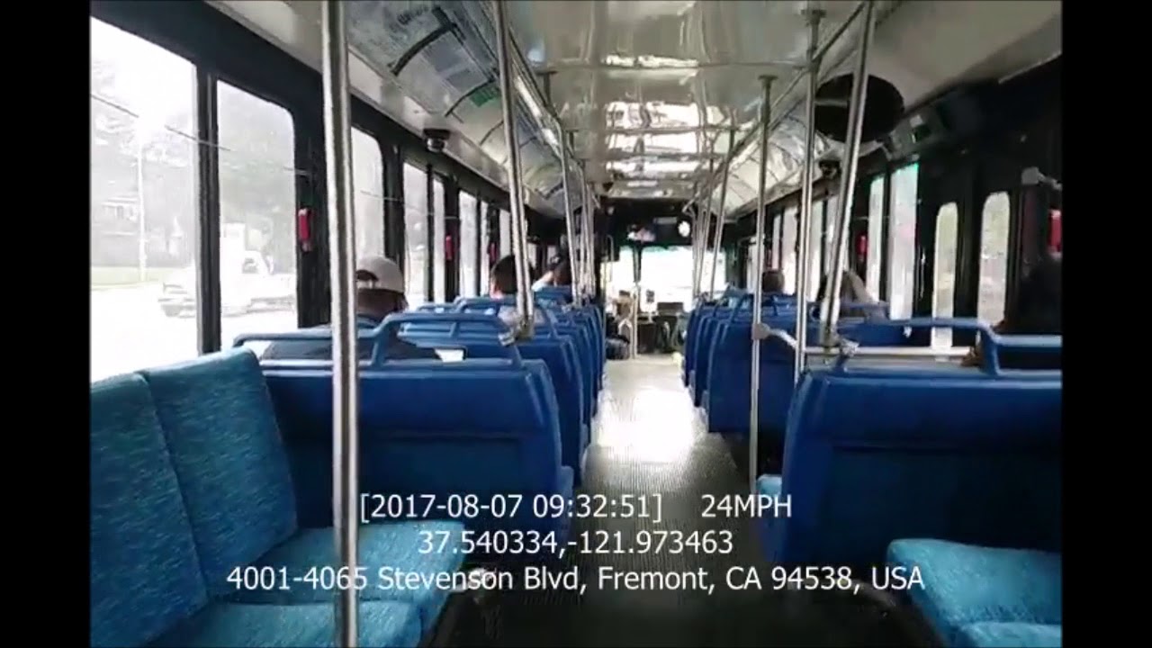 VTA 1998 Gillig Phantom 9818 on 181 - YouTube