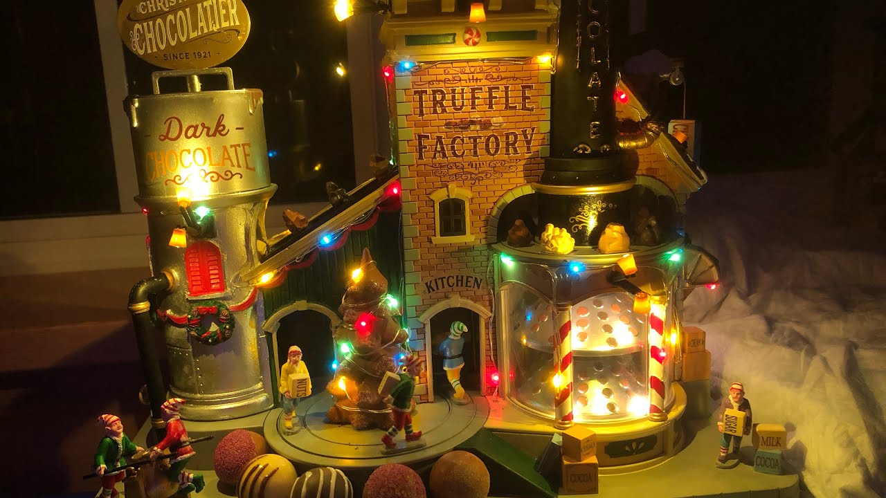 Customized lemax truffle factory - YouTube