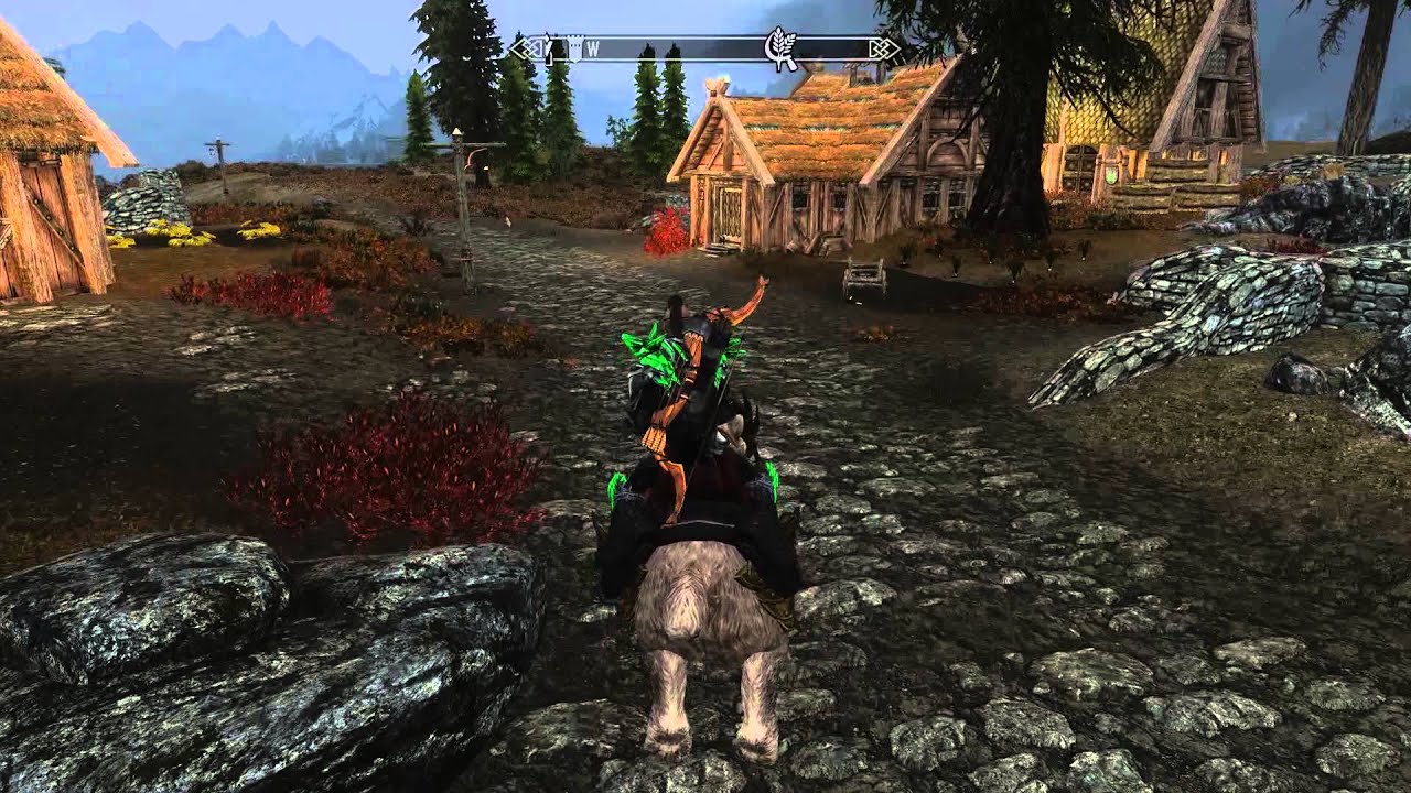 Skyrim PC - Sabre Cat Mount - YouTube