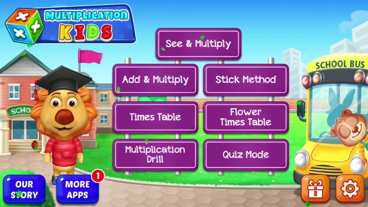 Multiplication Practice for Kids. Educational Video for Kids. RV ...