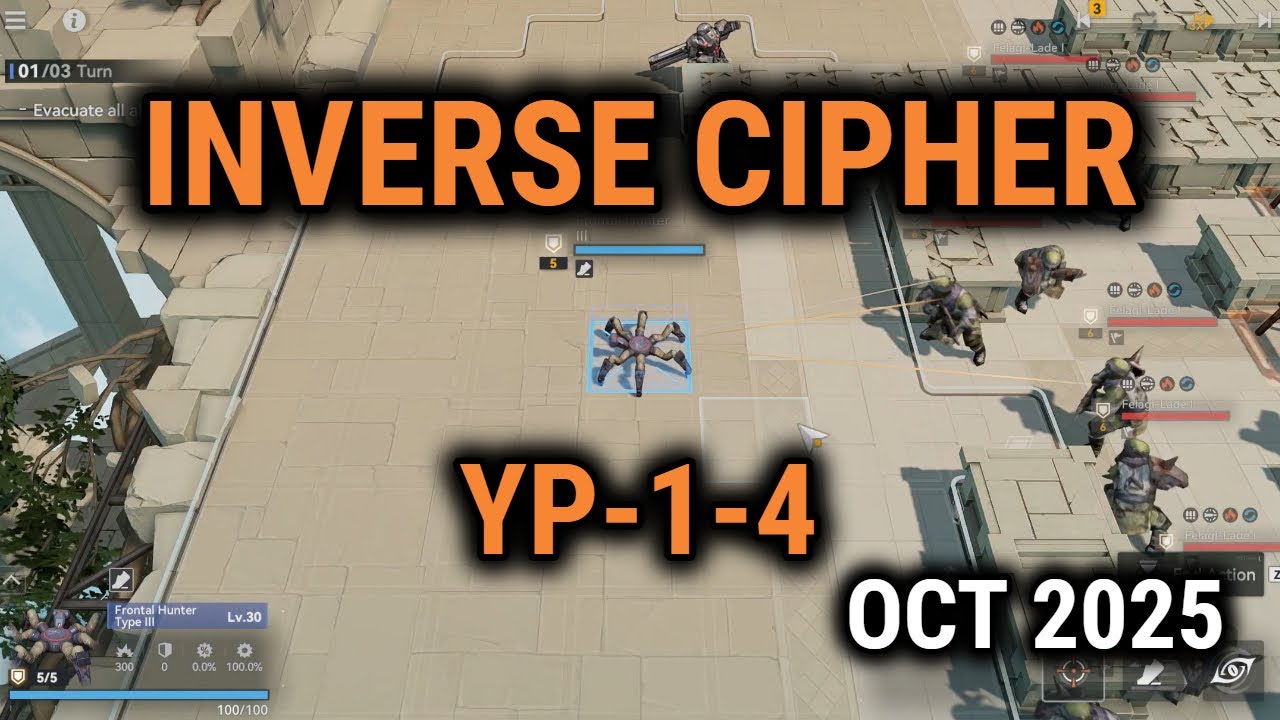 [GFL2] Inverse Cipher (YP-1-4) *NEW* October 2025 - Puzzle Simulation ...
