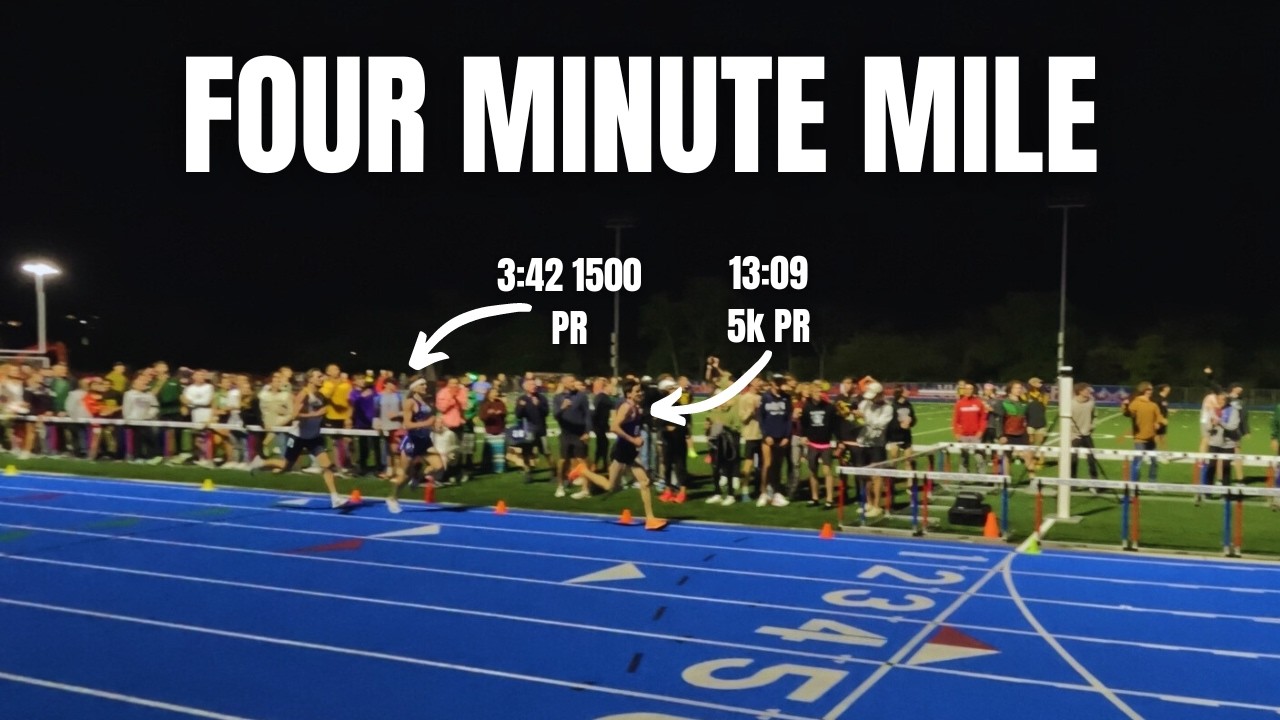 Four Minute Mile Track Race - YouTube