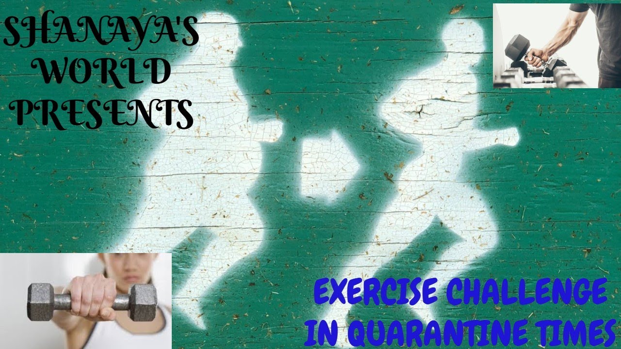 QUARANTINE DAYS FUN EXERCISE CHALLENGE - YouTube
