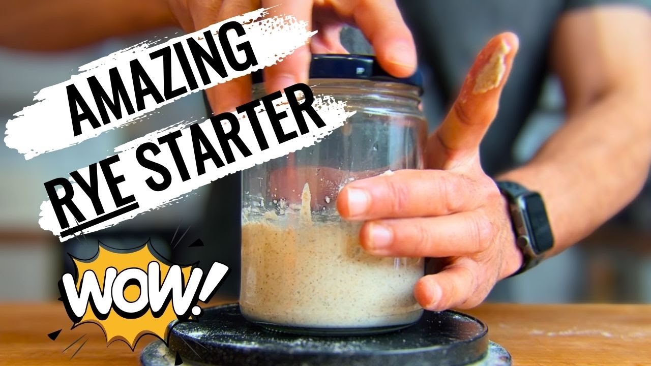 Rye Sourdough Starter: Step-by-Step Guide for Rye Bread - YouTube