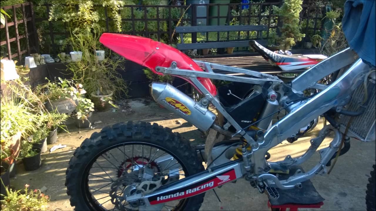honda cr 125 r 2001 motocross rebuild - YouTube
