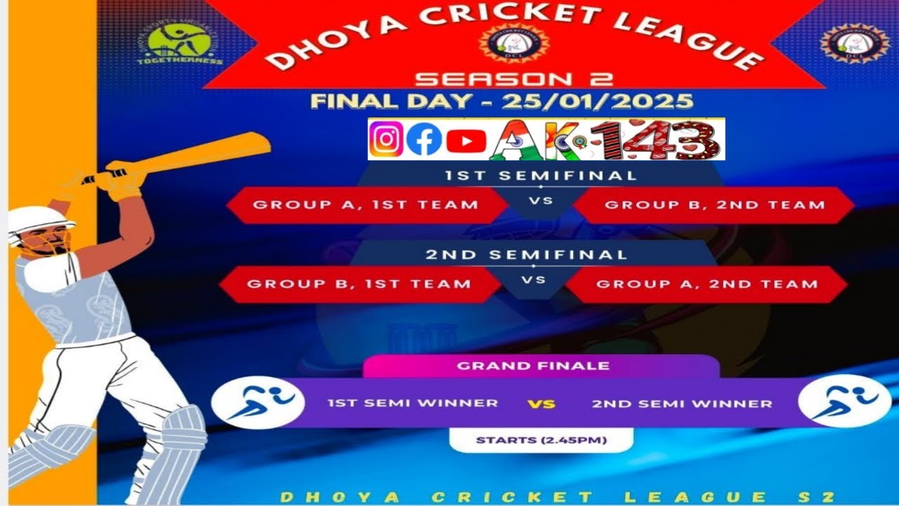 DHOYA CRICKET 2025#AK143 - YouTube