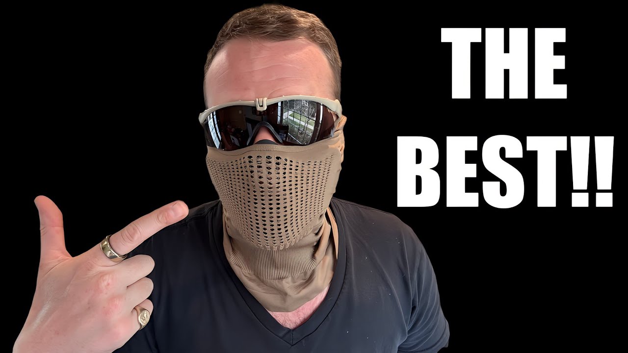 This is the BEST Airsoft Face Protection!! - YouTube