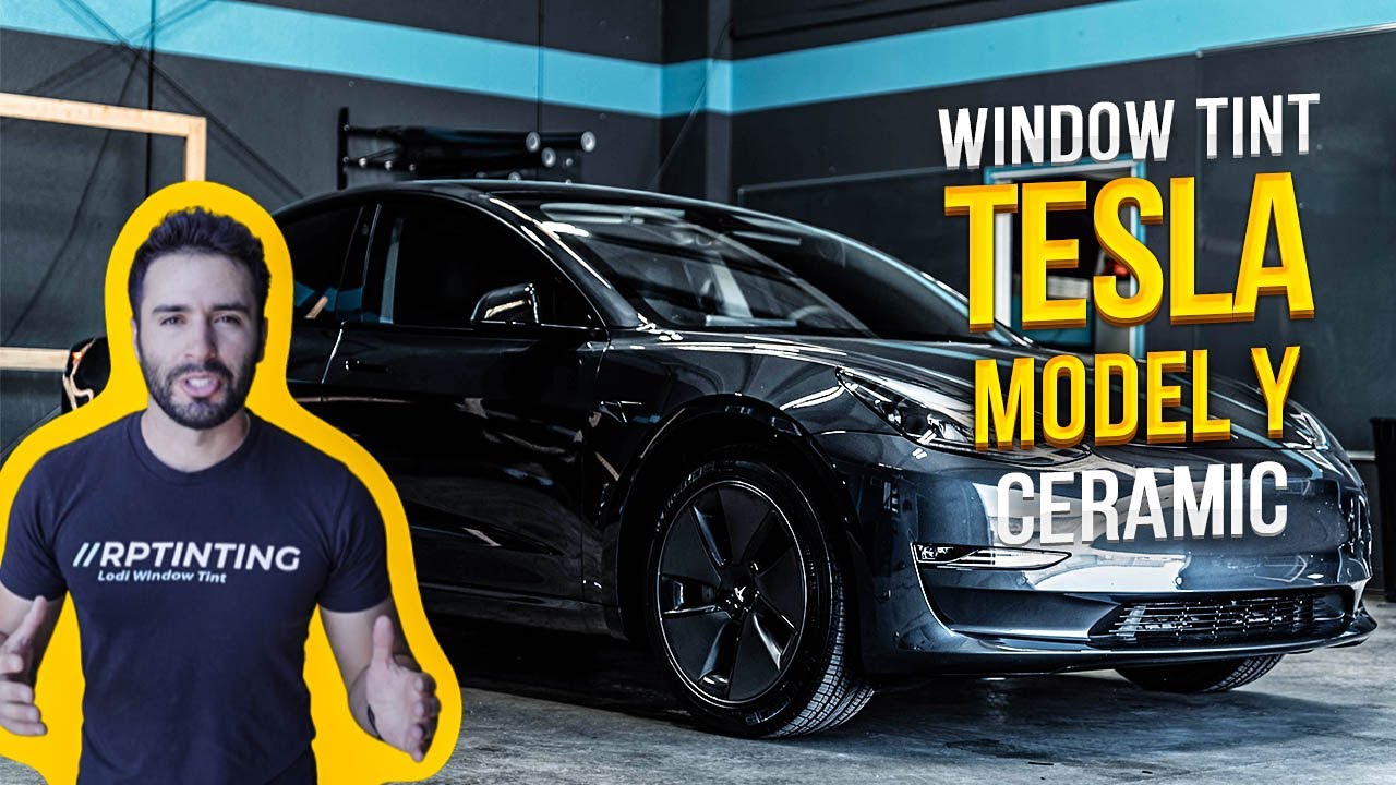 Tesla Model Y Ceramic Tint Installation - YouTube