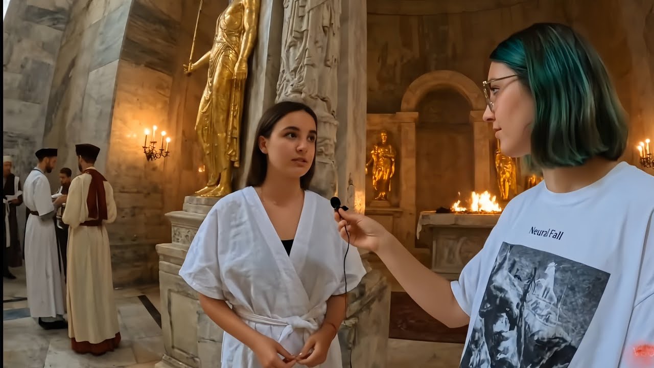 AI Interview with a Roman Oracle Before the Ides of March - YouTube