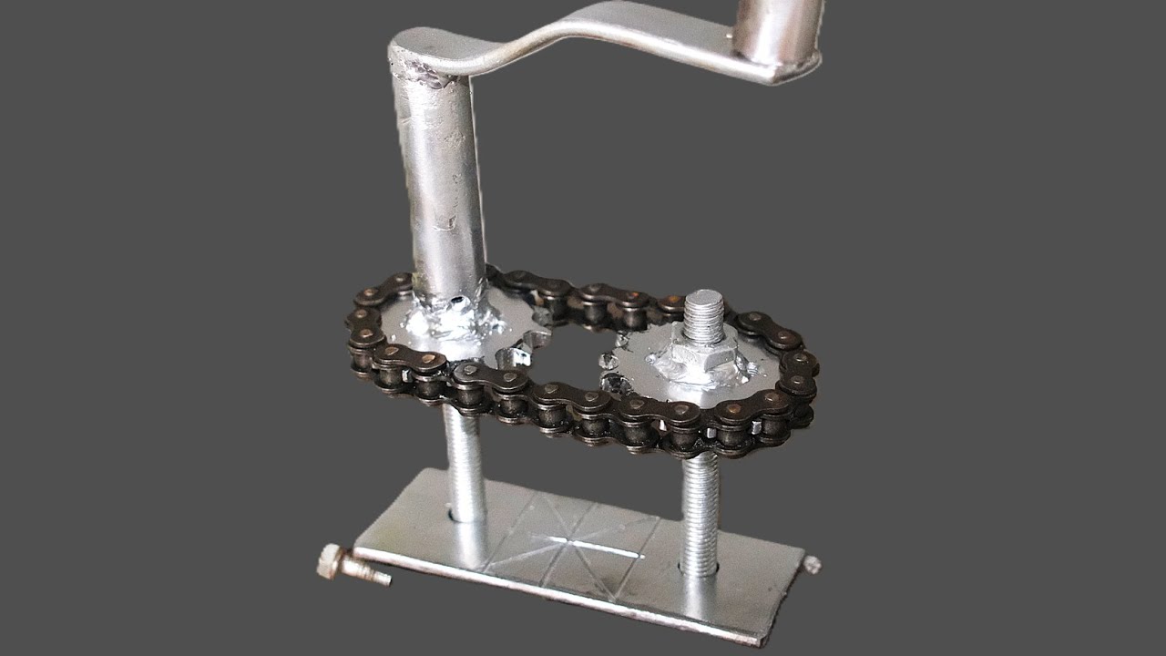 DIY - Create A Beautiful CREATIVE TOOLS From Bike Chain Sprocket !! # ...