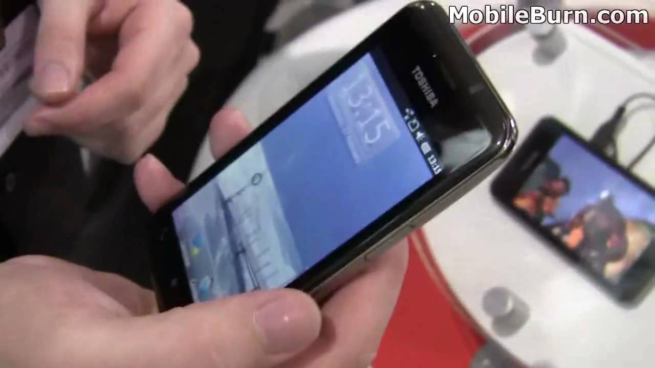 Toshiba TG02 - first look - YouTube