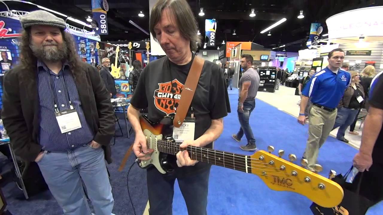 2015 NAMM Show indigo amplification Nicky Moroch Signature - YouTube