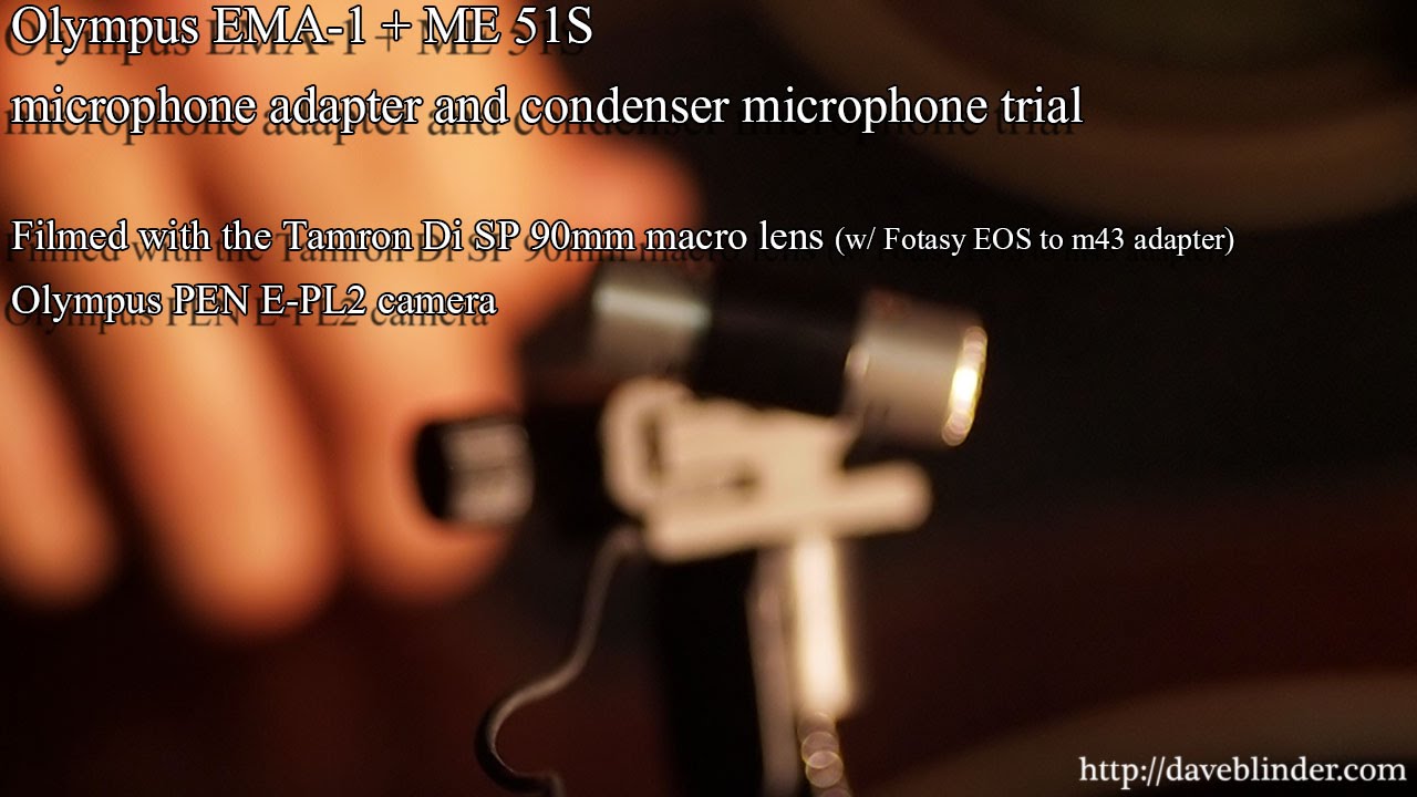 Olympus Mic Test - YouTube