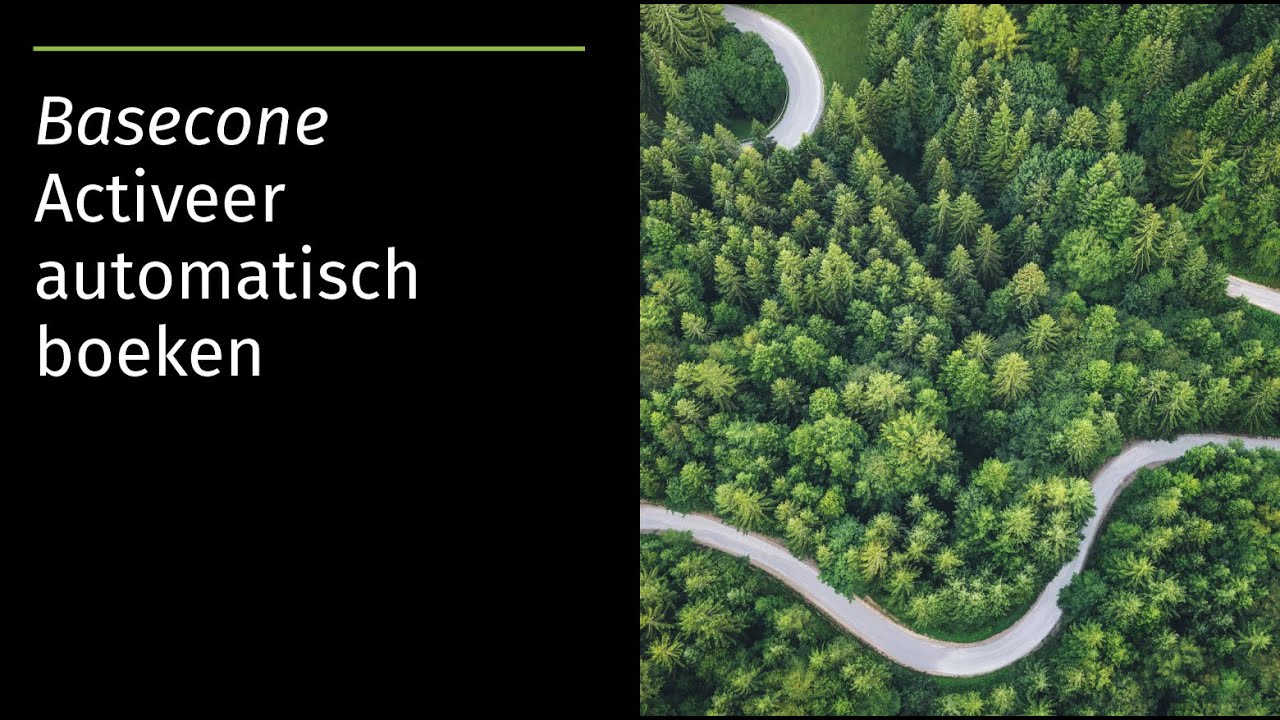 Basecone: Activeer automatisch boeken - YouTube