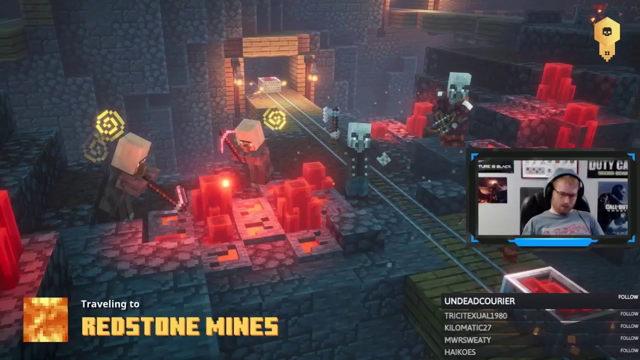More Trophy Hunting? // Minecraft Dungeons // Live Stream from 6/6/2020 ...