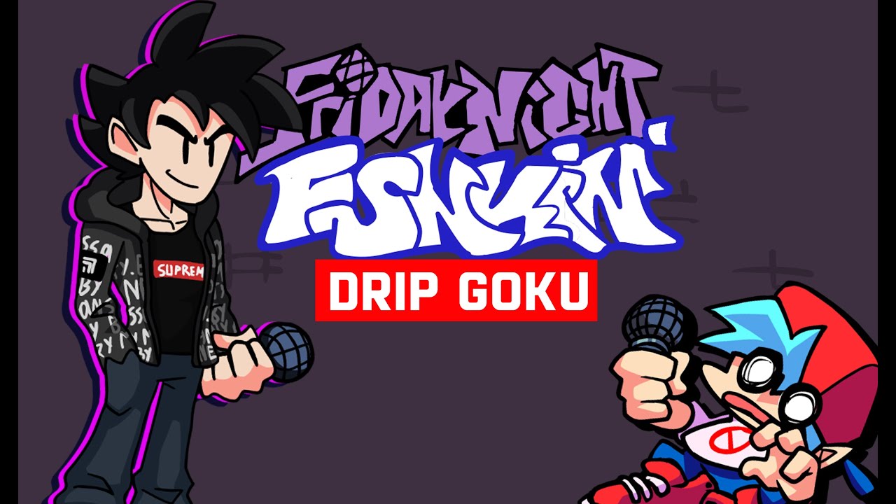 Friday Night Funkin Goku Drip Mod (Over Dad) - YouTube
